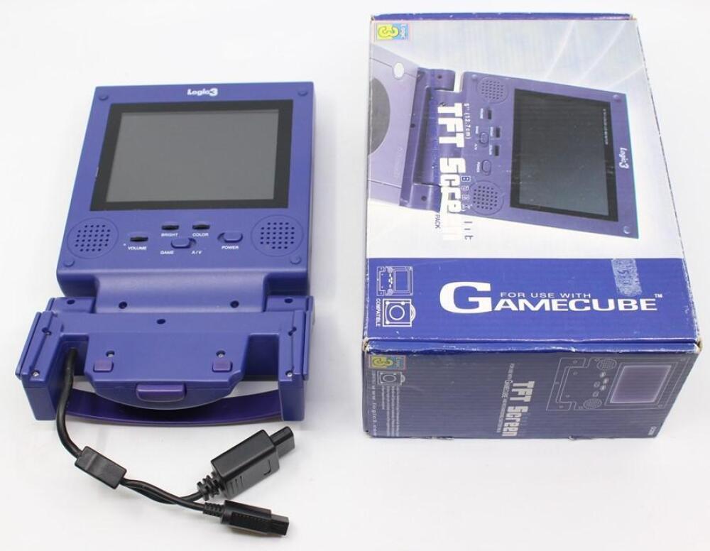 Nintendo: A boxed Logic 3 Nintendo Gamecube, Backlit TFT Screen, 5 ...