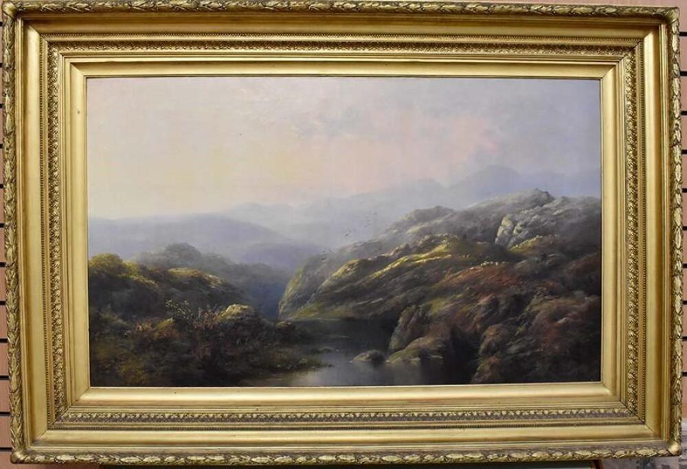 J W Hamilton Marr ARCA (1846 - 1913), The Head of the Fall, early ...