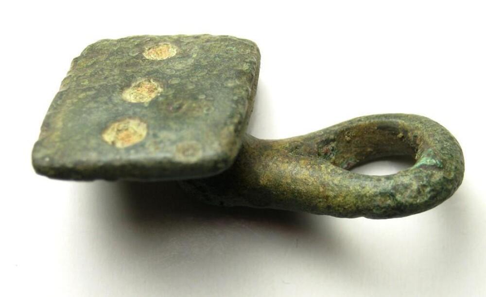 Celtic Toggle. Circa 1st century AD. Copper-alloy, 12.24 grams. Size ...
