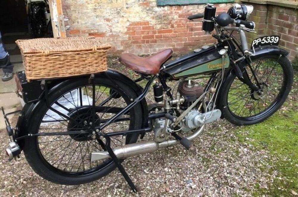 Vintage Motorcycle: 1926 Connaught 348cc. First registered 015/01/1926 ...
