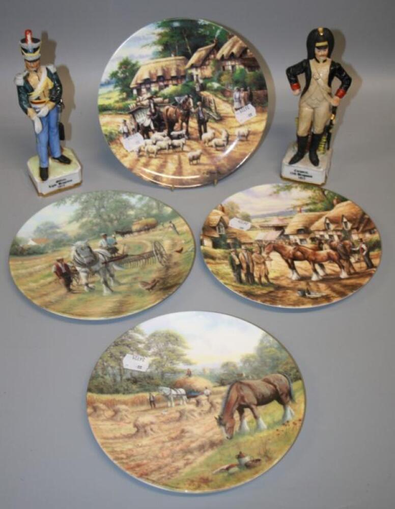 A set of twelve Royal Doulton ' Old Country Crafts' collectors plates ...