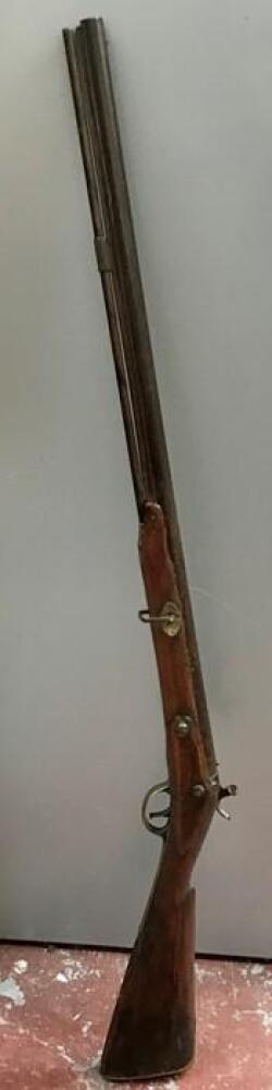 Antique Percussion cap musket with ramrod (broken) British George III ...