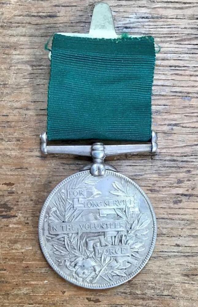Victoria ‘Long Service in the Volunteer Force’ medal to 24 Cpl R ...