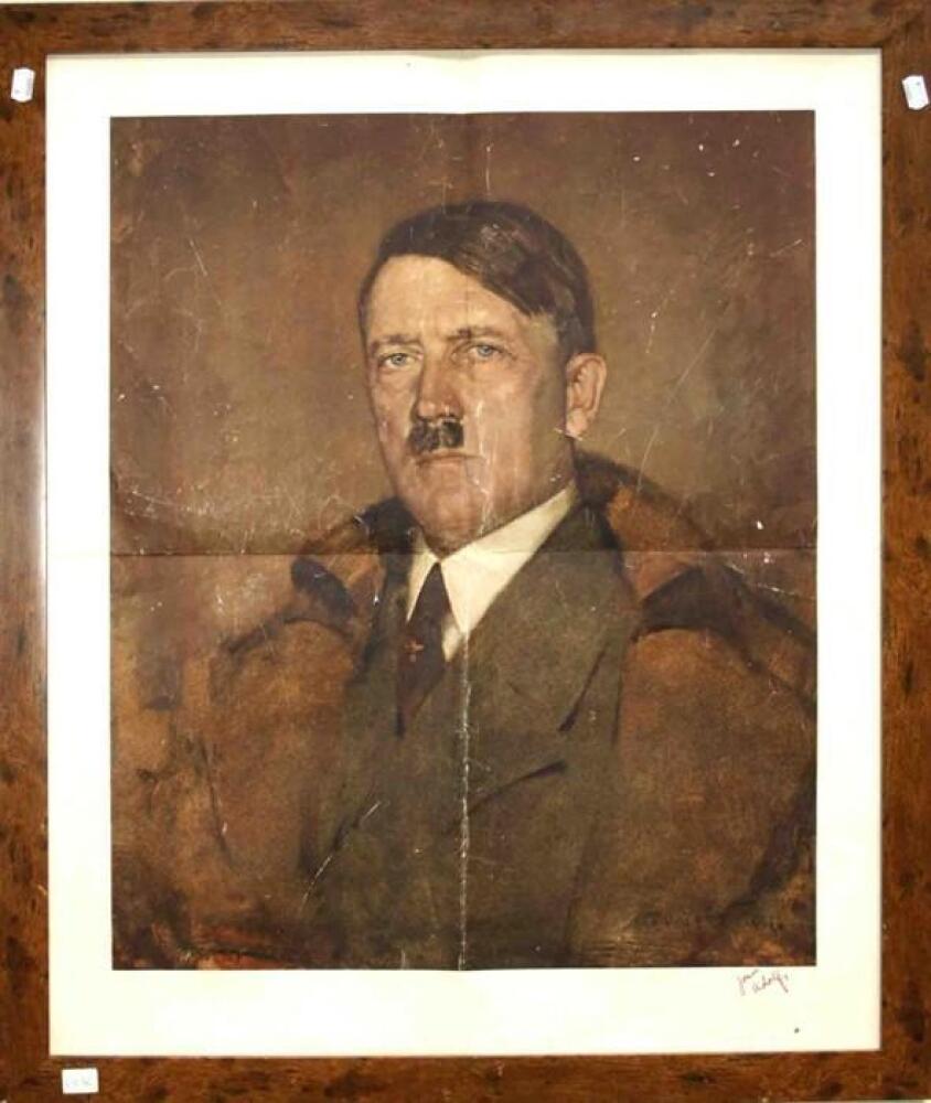 After Karl Truppe (1887-1959 Austrian) A half length portrait of Adolph ...