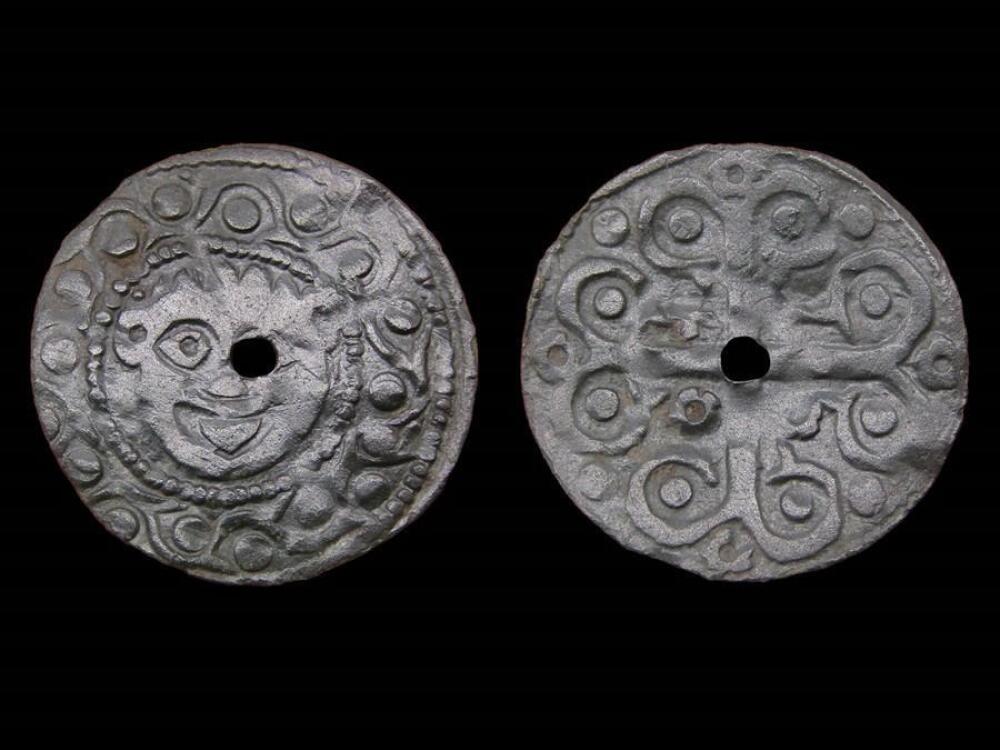 English Medieval Jetton. Edward II, 1307-27. Type 9. Copper, 0.63g. 19. ...