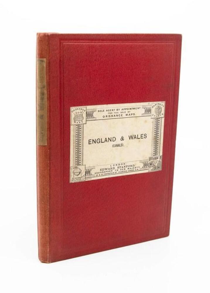Map of Canals and Navigable Rivers of England and Wales, by Lionel B ...