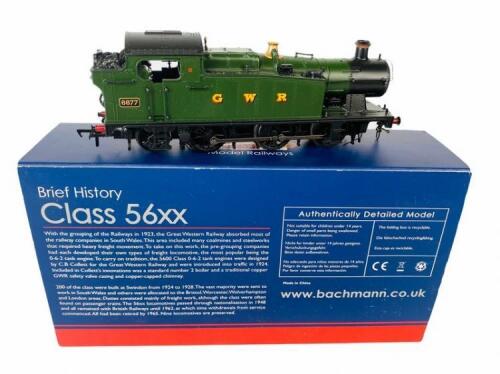 Bachmann OO Gauge 32-084 DCC Digital Fitted Class 56XX 6677 GWR Green ...