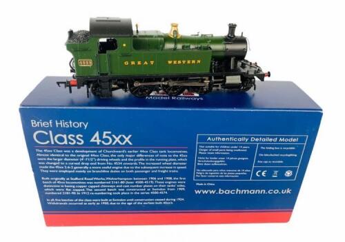 Bachmann OO Gauge 32-127B DCC Digital Fitted Class 45XX Prairie Tank ...