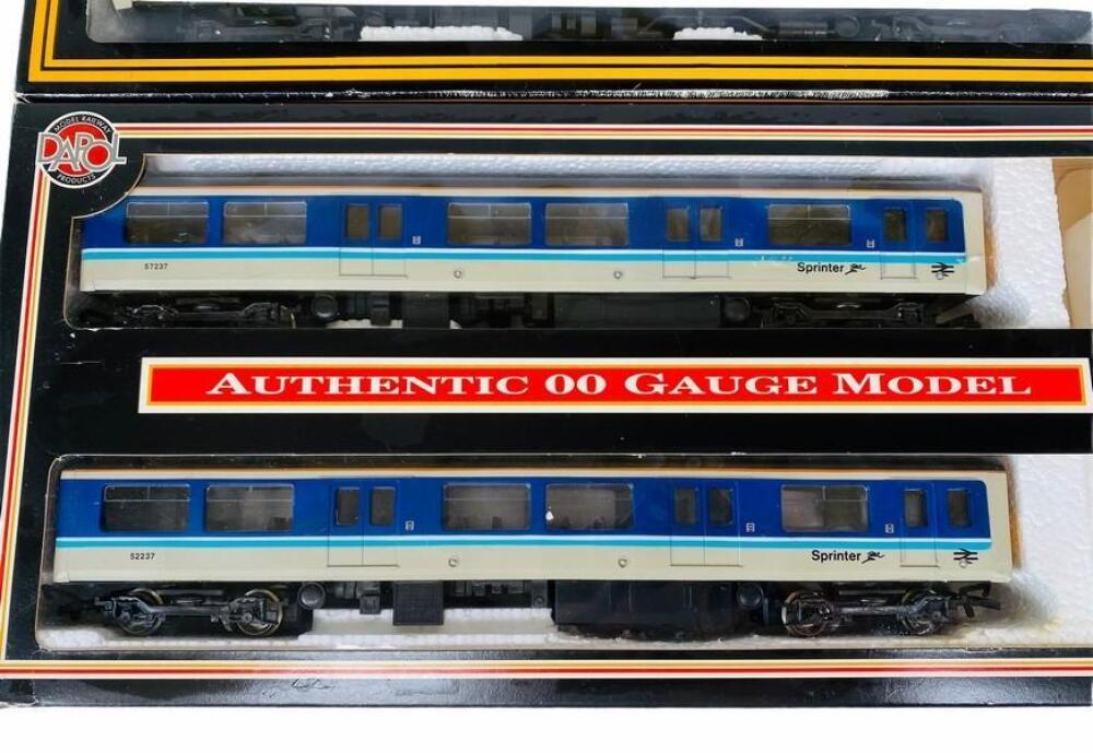 2x Dapol 'OO Gauge' BR Sprinter DMU's. Lot includes: Class 150 and ...