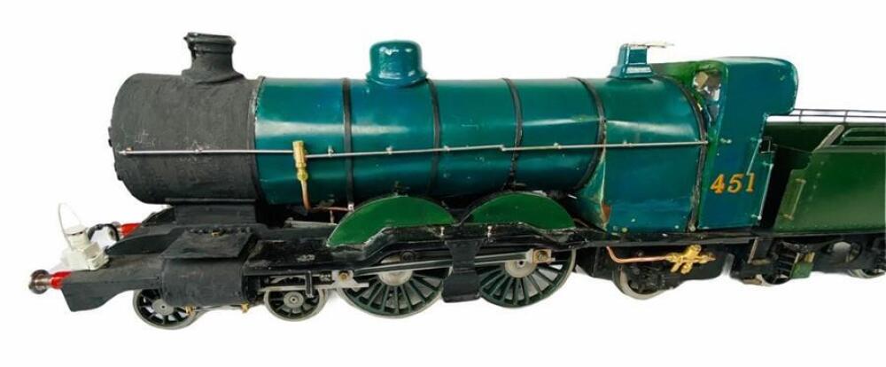 3.5 Inch Gauge GNR Atlantic Live Steam Locomotive. Built to the LBSC ...