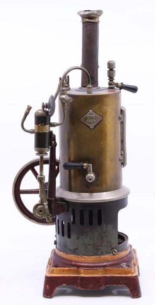 Bing: An early 20th century, vertical live steam, Gebruder Bing ...