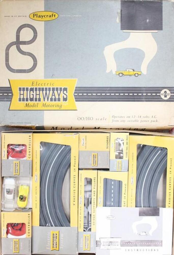 Playcraft: A boxed Playcraft, Electric Highways Model Motoring, No 2 ...