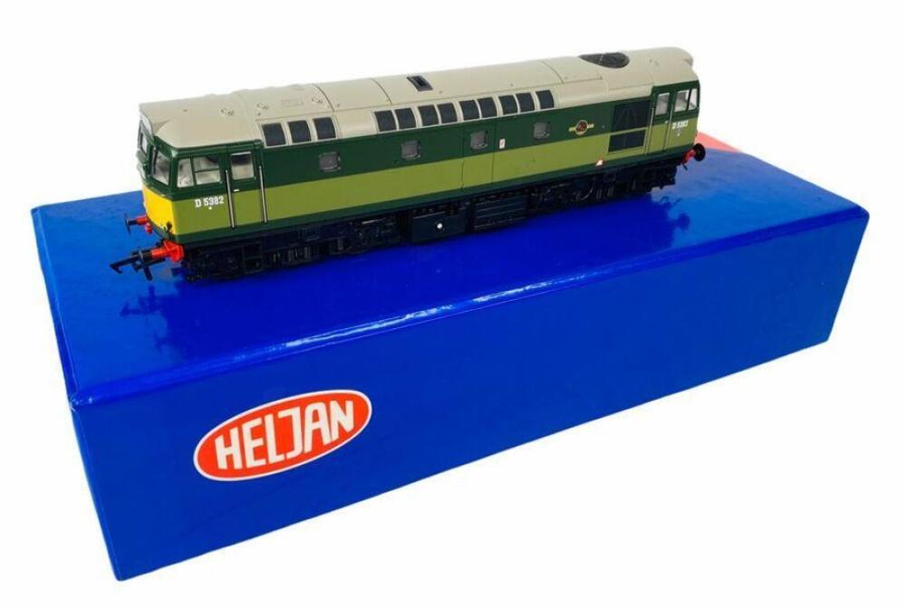 Heljan 'OO' Gauge Class 27 BR Green Locomotive with 'Howes DCC Digital ...