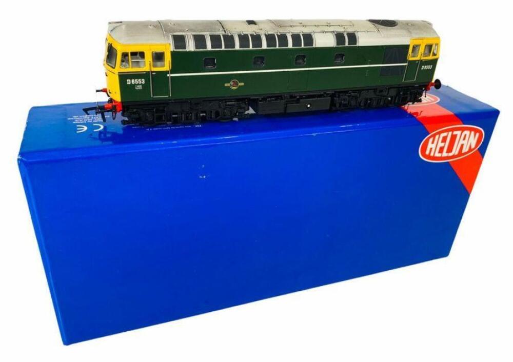 Heljan 3310 Class 33/0 D6553 Green BR Locomotive with 'Howes Sound' DCC ...