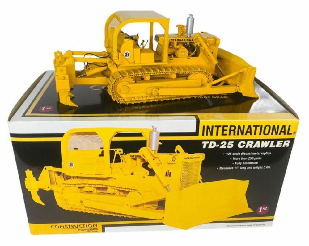 First Gear 1:25 Scale 79-0156 TD-25 Crawler Construction Die-Cast Model ...