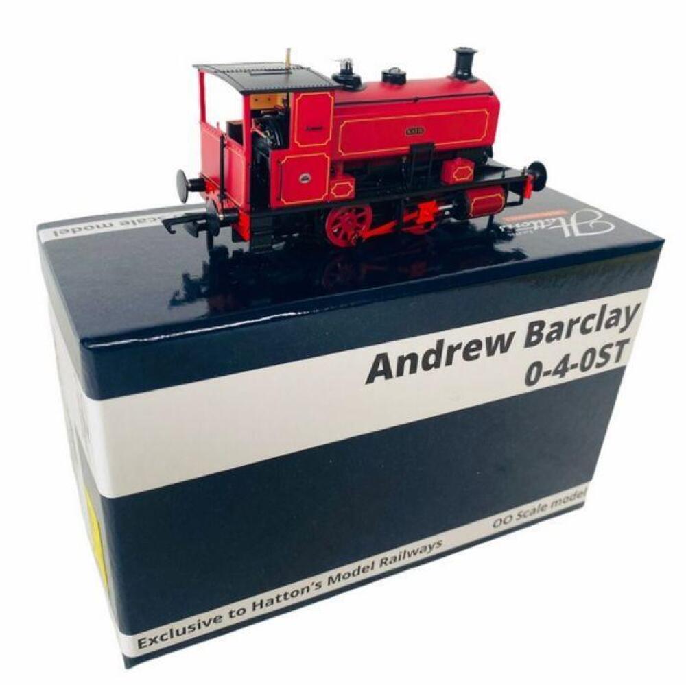 Hattons H4-AB16-003 Andrew Barclay 0-4-0ST 'Katie' in Lined Maroon ...