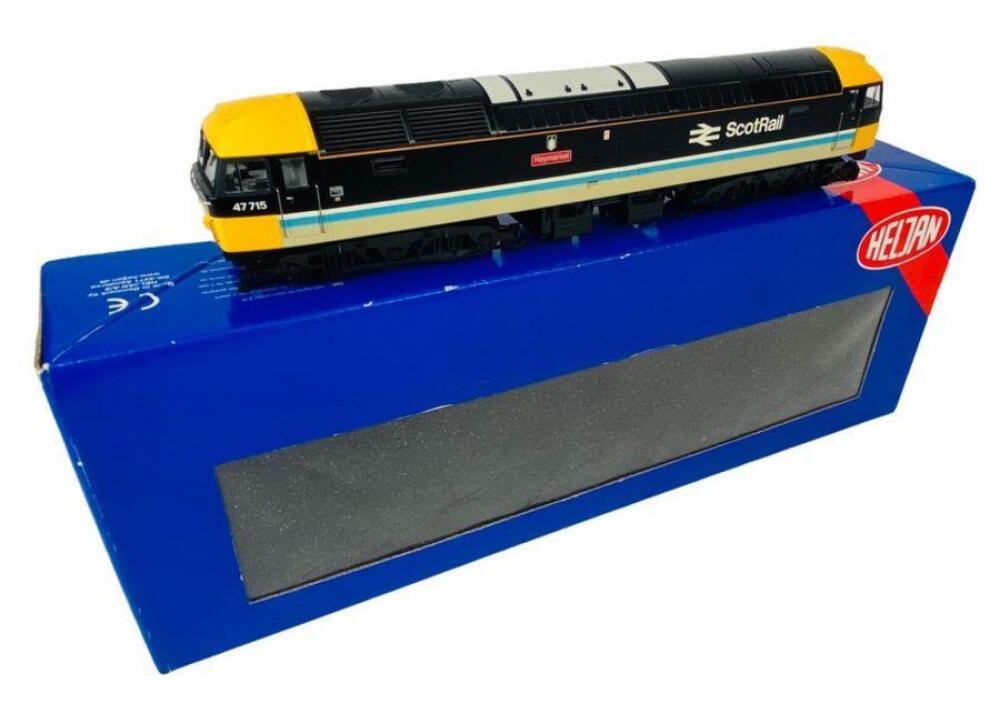 Heljan 'OO' Gauge Class 47715 Locomotive - Boxed - As New - Detail ...
