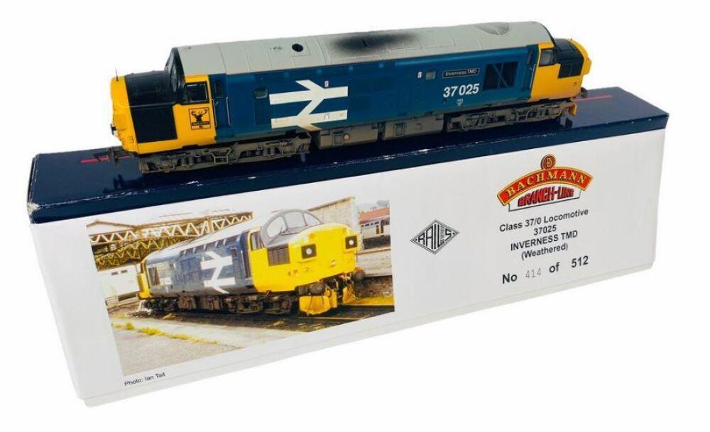 Bachmann 'OO' Gauge 32-780W Diesel Locomotive - Boxed - 'Inverness TMD ...