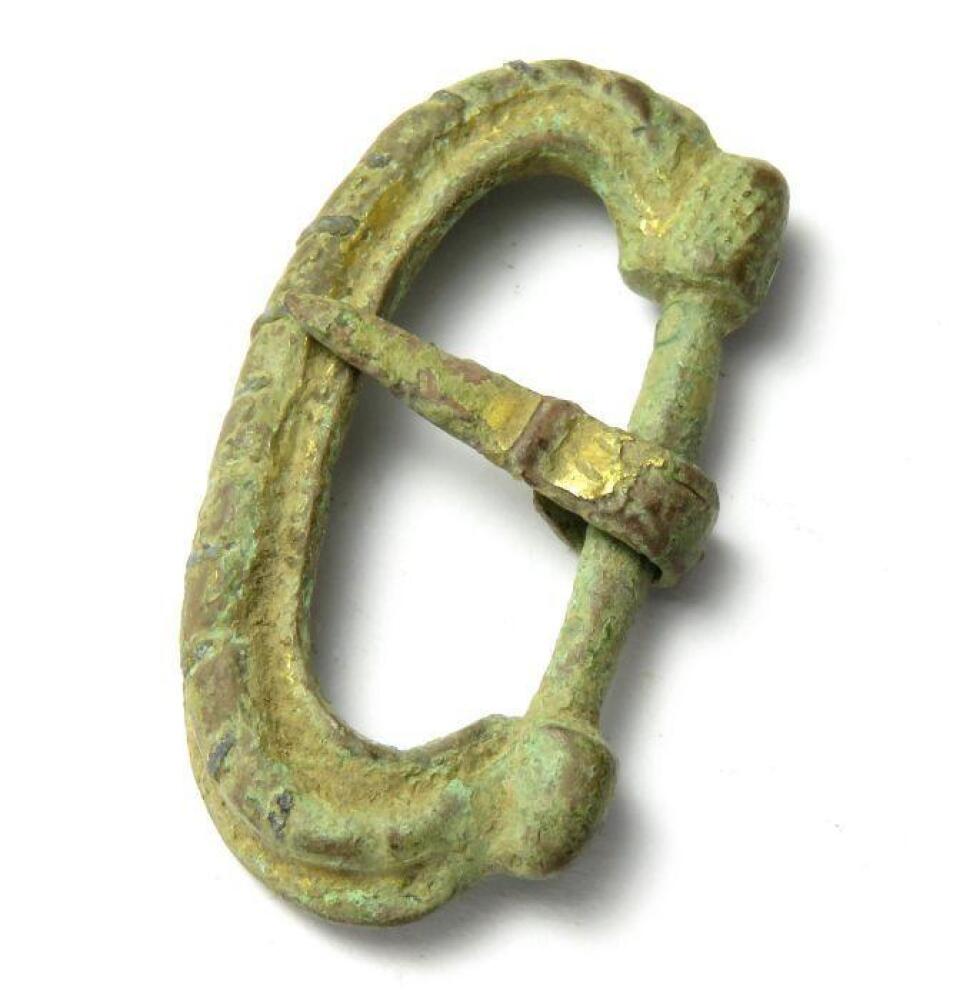 Medieval Buckle. Circa 12th-13th century AD. Copper-alloy, 7.94 g, 33. ...