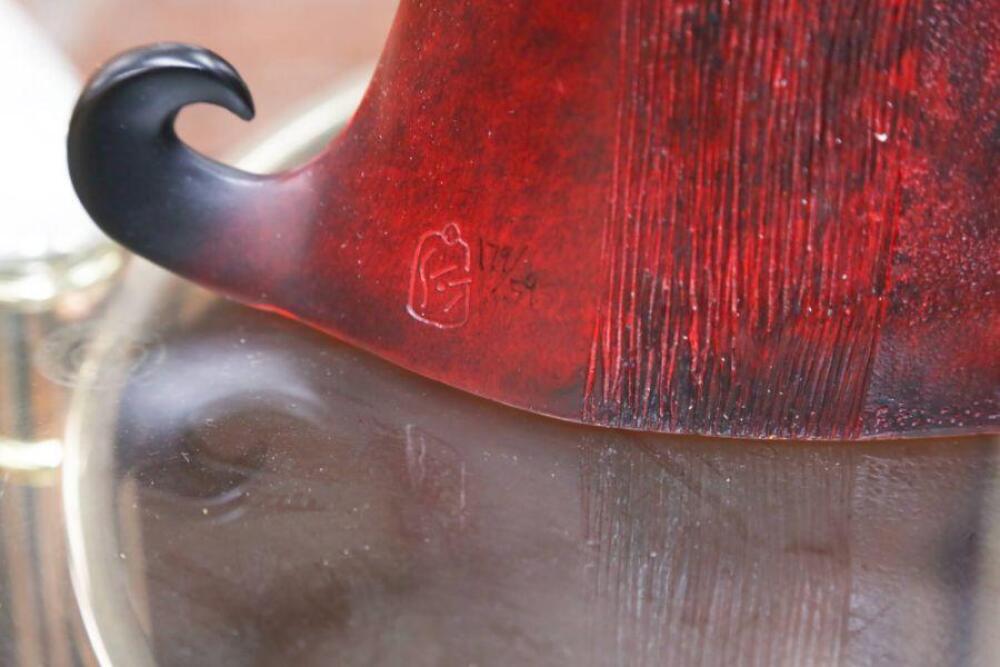Govinder Nazran (1964-2008) a resin figural sculpture group entitled ...