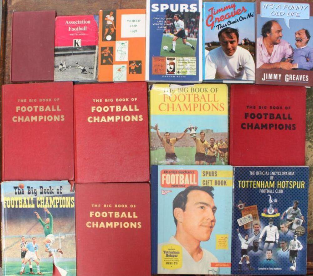 A collection of assorted football books to include: The Official ...