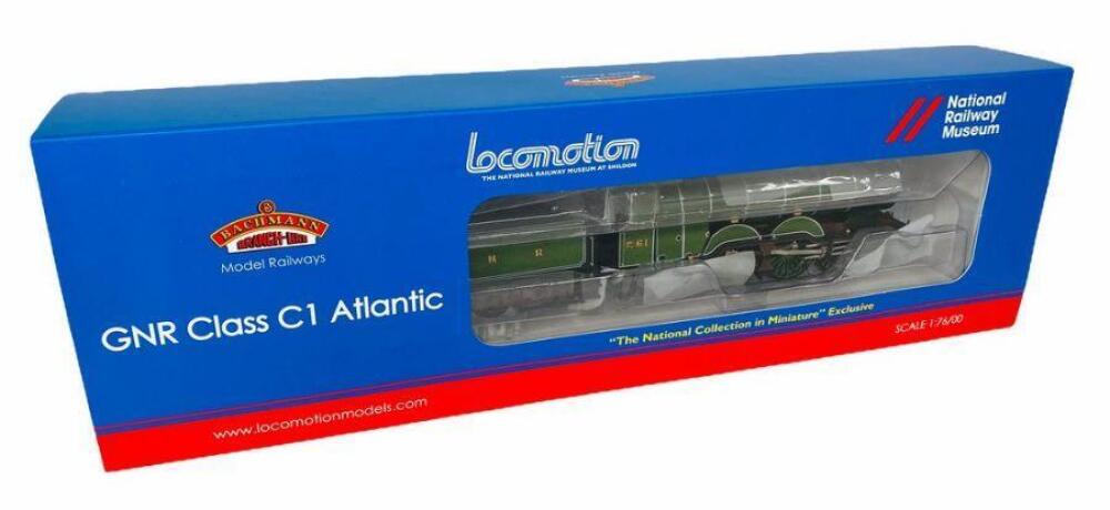 Bachmann 'OO' Gauge 31-760NRM GNR Atlantic Class C1 251 GNR Lined Green ...
