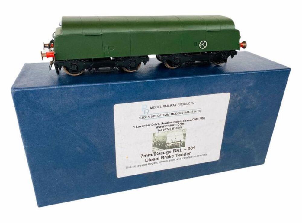 PRMRP 'O' Gauge 7mm BRL -001 Diesel Brake Tender Kit Built Model ...