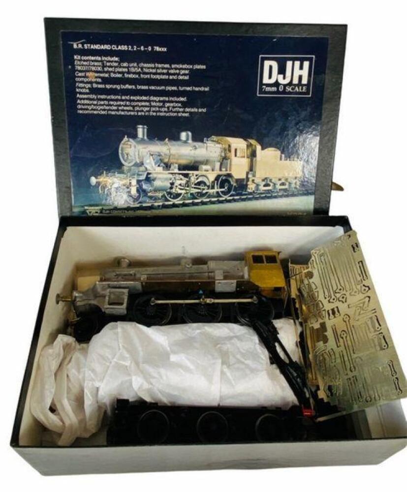 DJH 'O' Gauge BR Standard Class 2 Locomotive Kit - Boxed. Kit has been ...