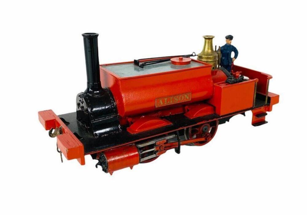 O Gauge 7mm Fine Scale 0-4-0 Steam Tank Industrial Locomotive 'Alison ...