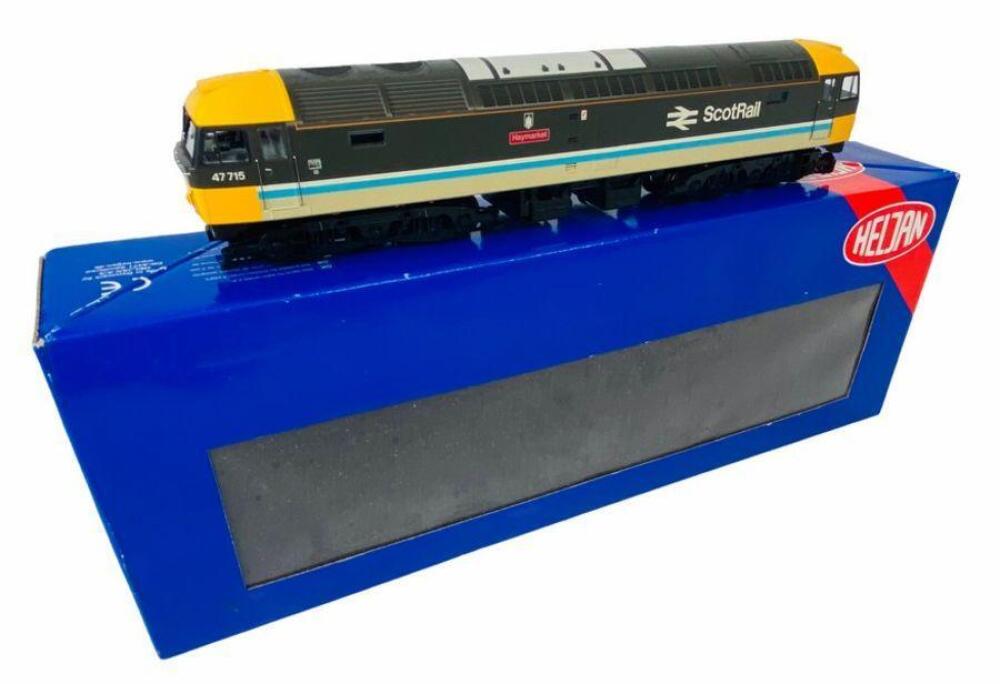 Heljan 'OO' Gauge Class 47715 Locomotive - Boxed - Comes with unfitted ...