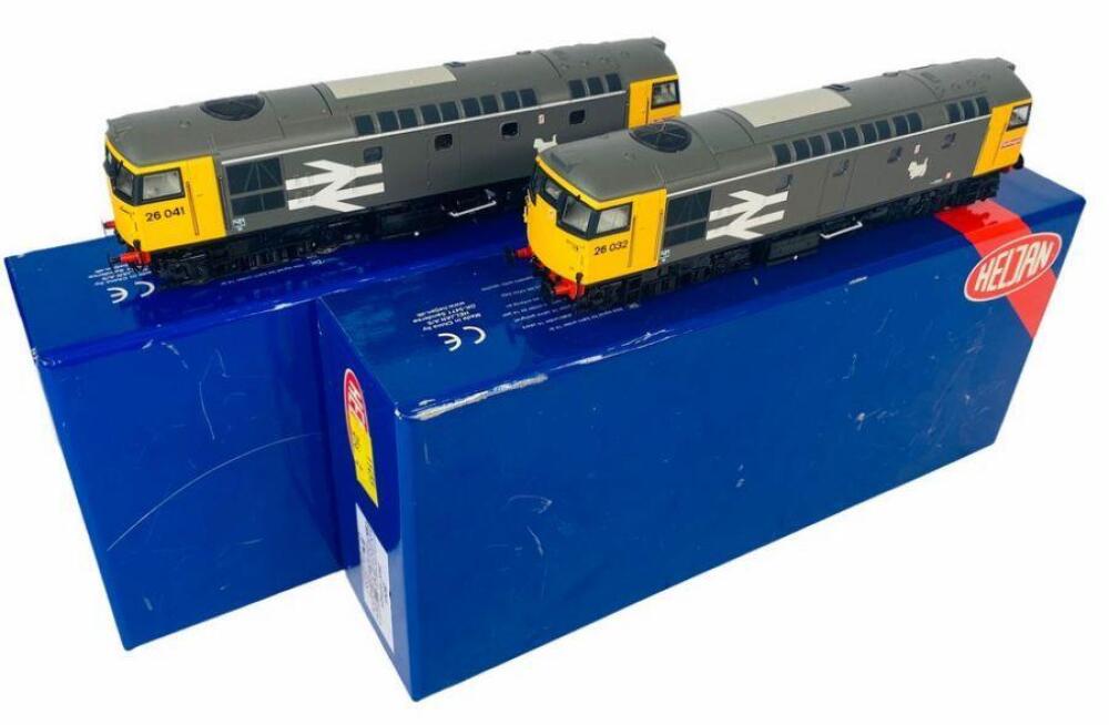 2X Heljan 'OO' Gauge Class 26 Diesel Locomotives - Boxed - 26032 ...