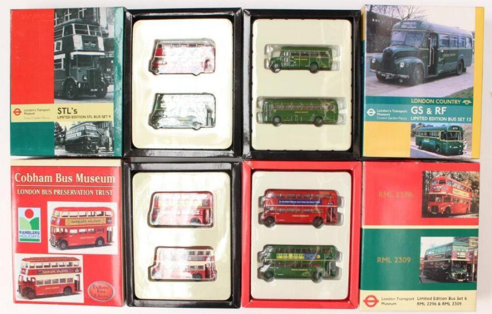 Diecast: A collection of four boxed diecast London Transport Museum ...