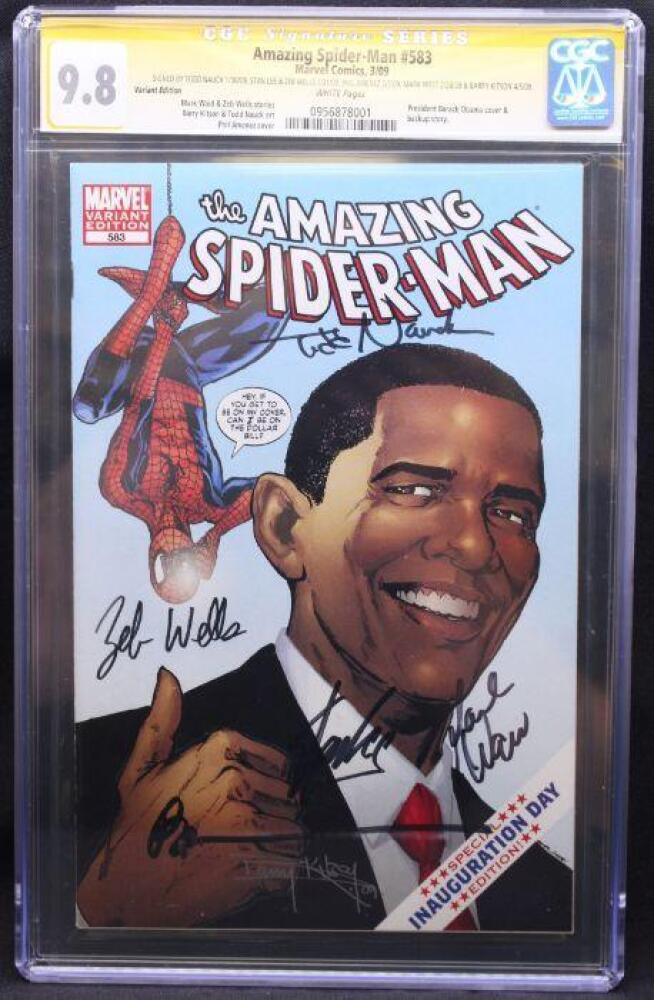 Marvel Comics: Amazing Spider-Man #583 Variant Edition, March 2009 ...