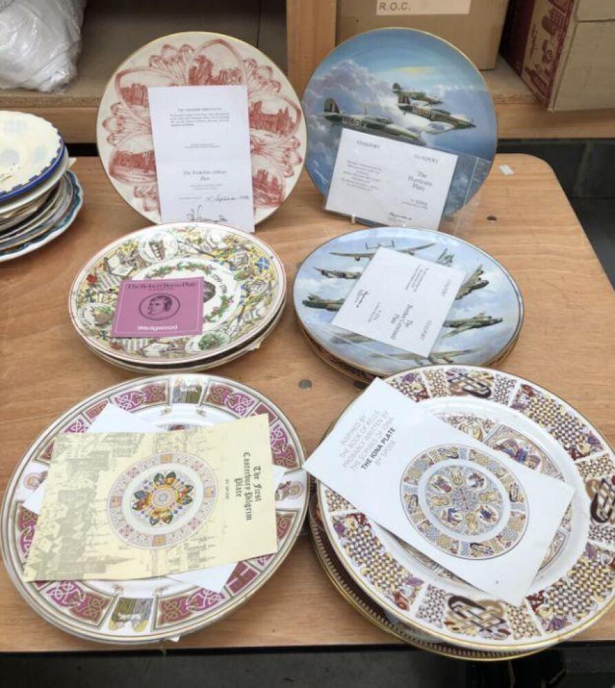 A large collection of commemorative plates and others, to include:- the ...