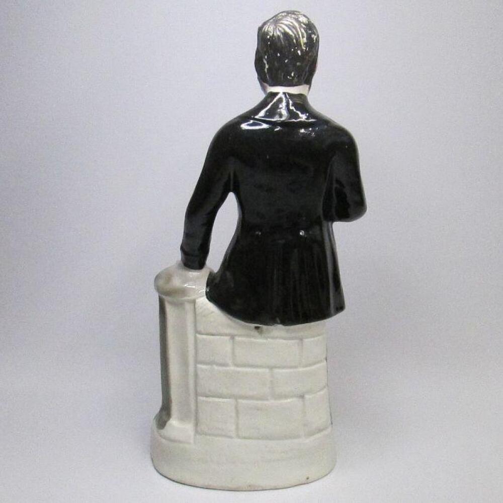 A very rare Staffordshire figure titled Thomas Sexton Pugh B figure 58 ...
