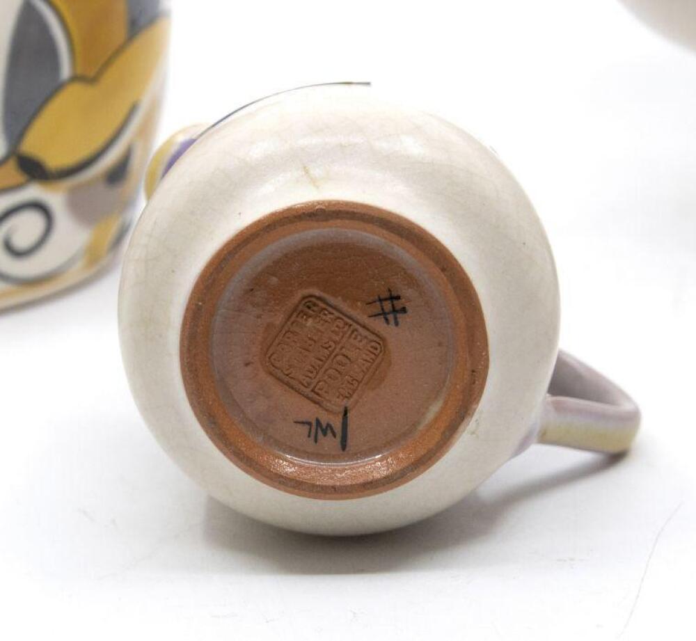 Collection of 1930's Carter Stabler Adams Ltd, Poole Pottery items ...