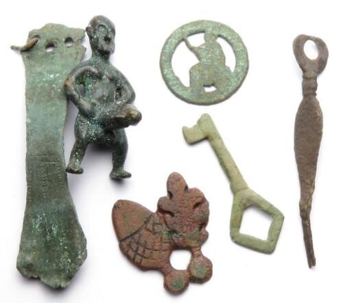 Artefacts Group. Various items from multi periods to include. A Roman ...