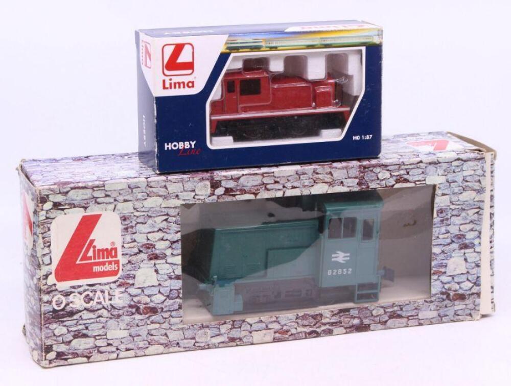Lima: A boxed Lima O Gauge, D2852, 0-4-0 Diesel Locomotive, 316691 ...