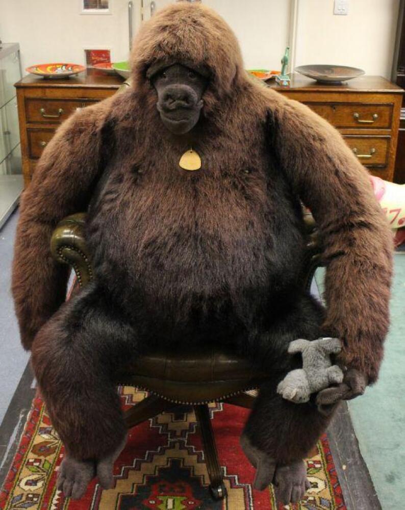 Dakin: A 1980s large Gorilla, styled on Koko. Koko was a gorilla who's ...