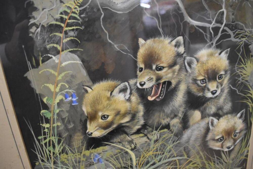 An original painting by Pollyanna Pickering signed by the artist