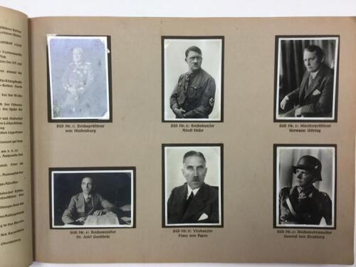 WW2 Third Reich Cigarette Card album Das Neu Reich , complete with all ...