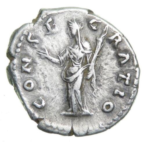 Faustina Denarius. Rome, after AD 147. Silver, 2.85 grams. 19.34 mm ...