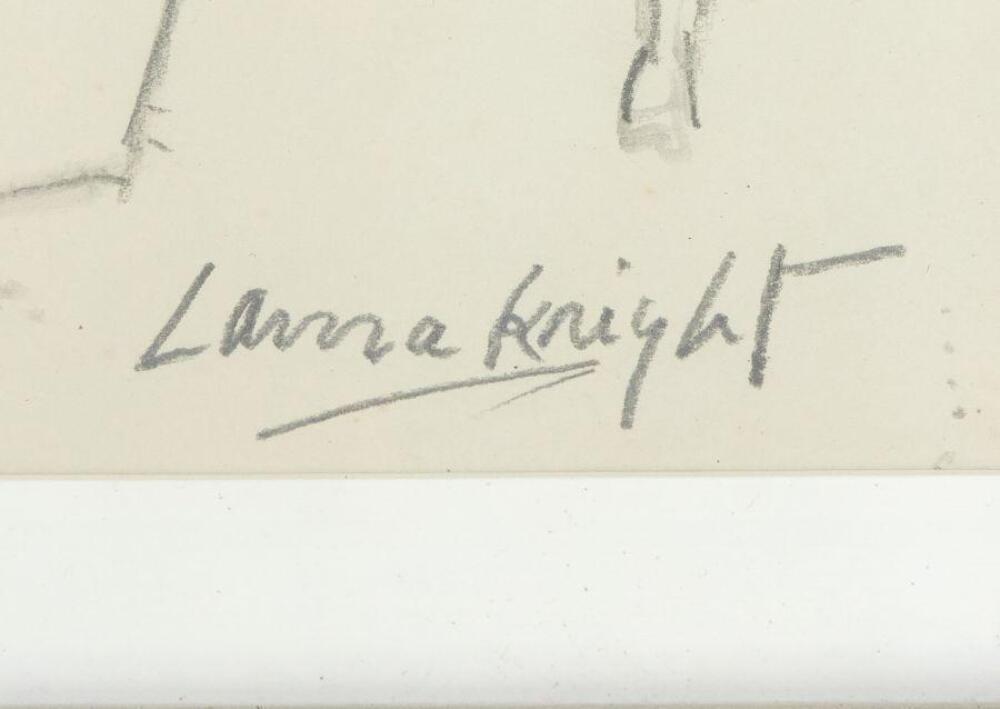 Laura Knight watercolour, signed