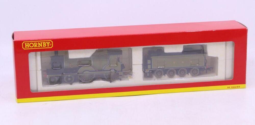 Hornby: A boxed Hornby, OO Gauge, LSWR 4-4-0 Class T9 '120', Limited ...