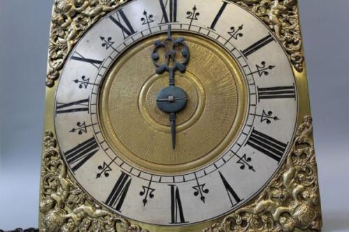 North Oxfordshire Quaker, Hook and Spike wall clock with single hand 8 ...