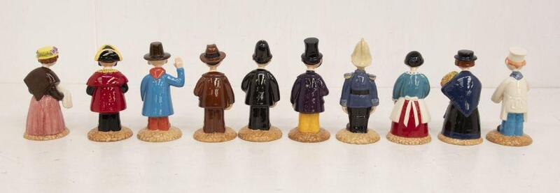 A collection of Beswick Trumpton Camberwick Green figures including ...