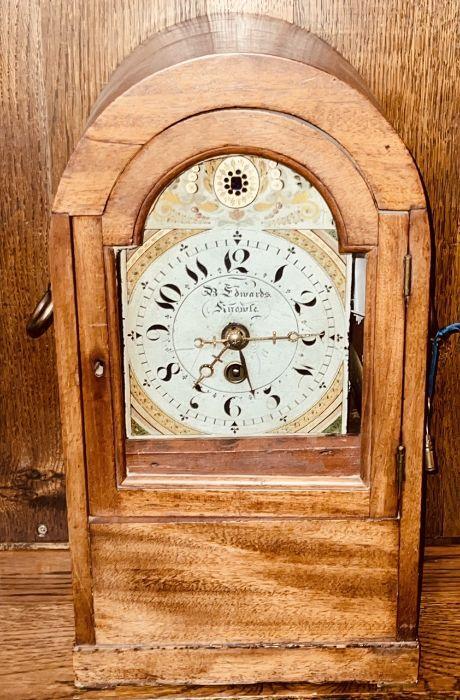 An early Victorian mahogany cased mantle clock by Benjamin Edwards ...