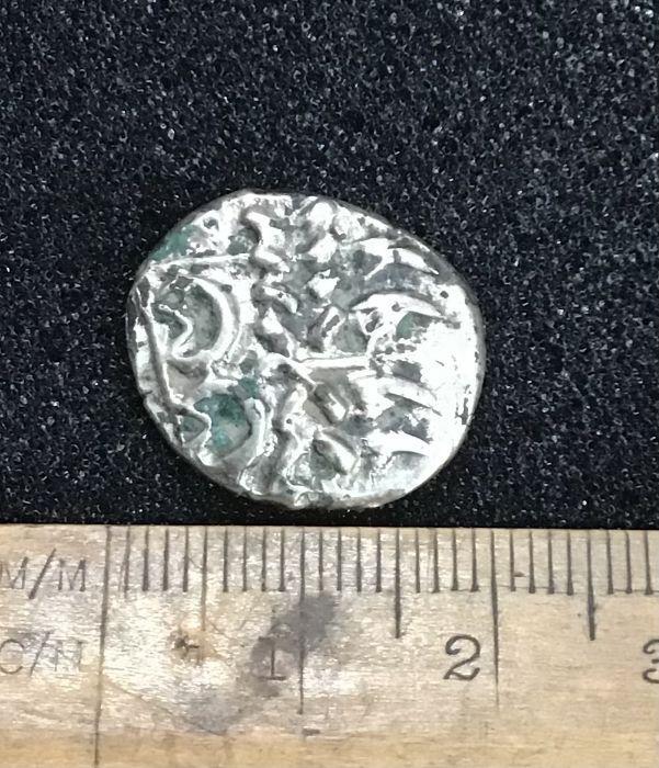 Gold Celtic clad Stater issued by the East Midlands Iron Age tribe of ...