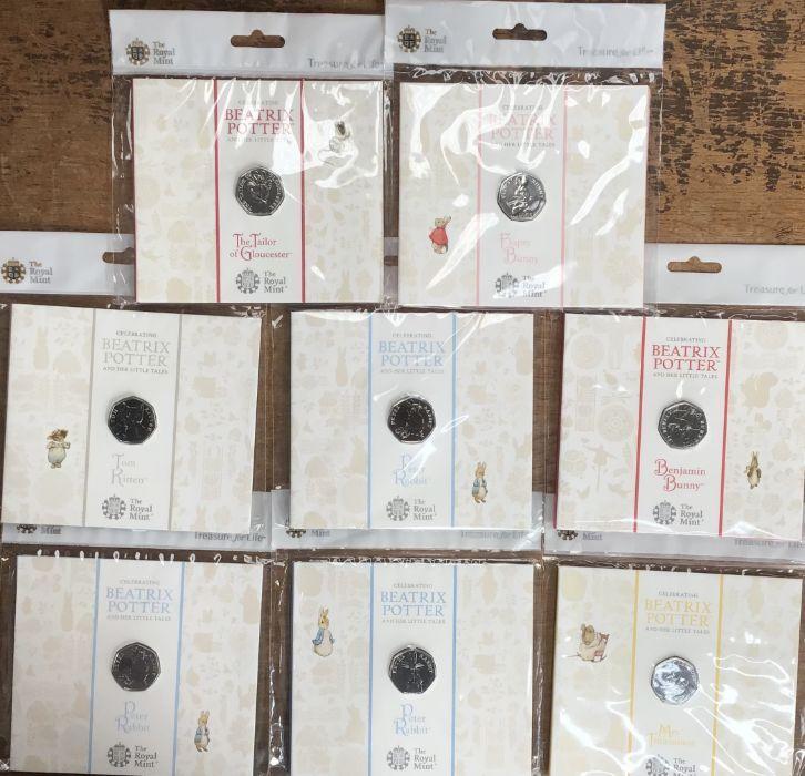 Royal Mint Brilliant Uncirculated 50p coins in Original Presentation ...