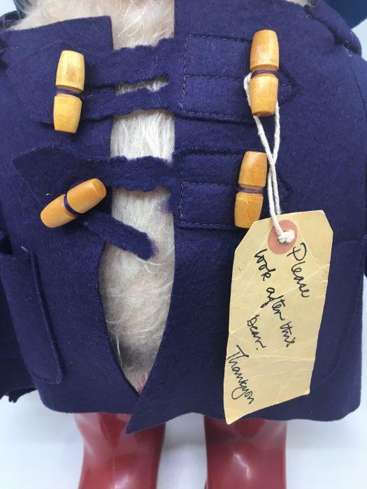 A large 1972 original Gabrielle designs Paddington Bear
